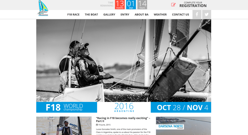 F18 Worlds 2016 - Official website online! - International Formula 18 ...