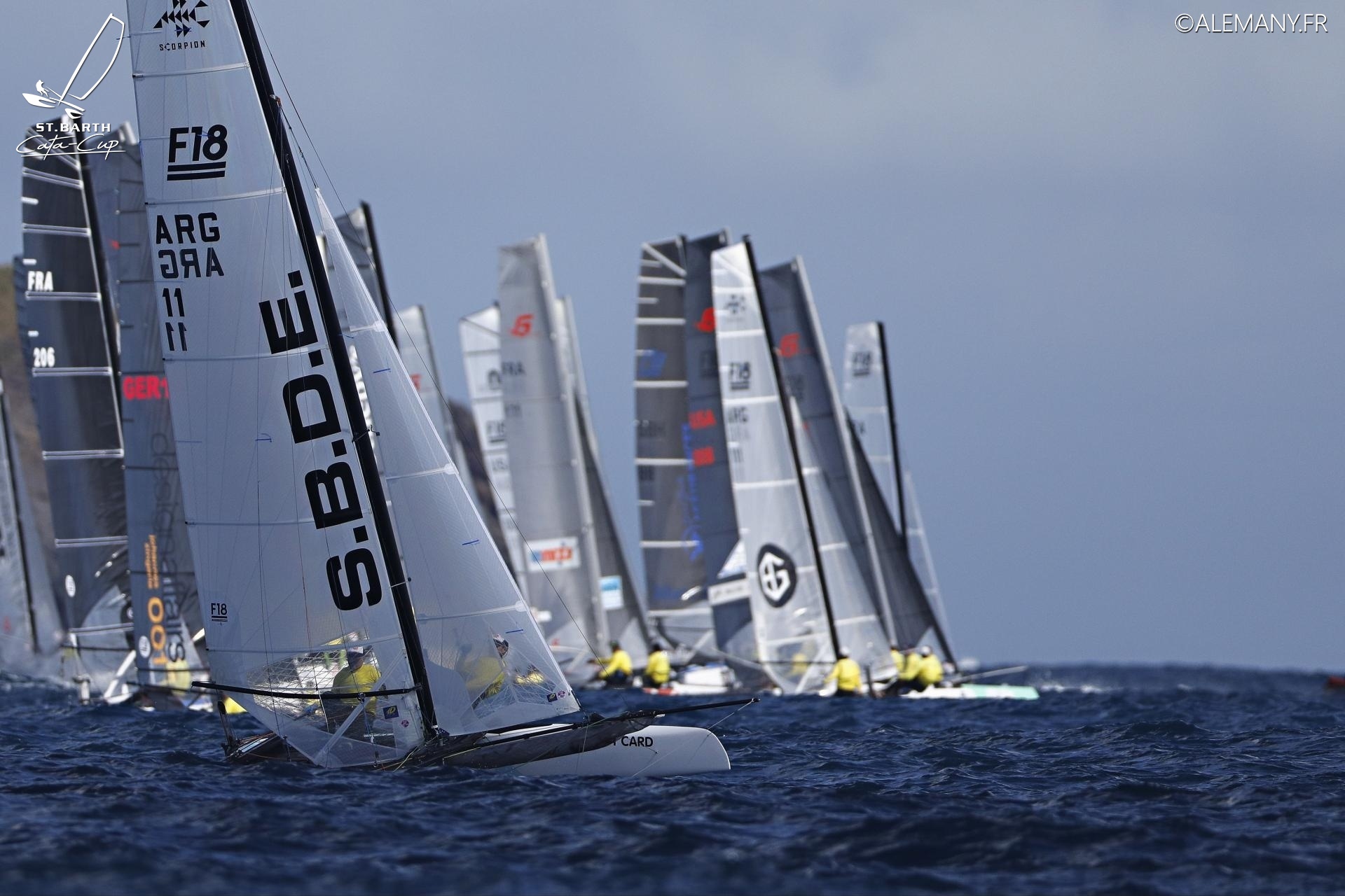 Saint Barth Cata Cup just about to start - International Formula 18 ...